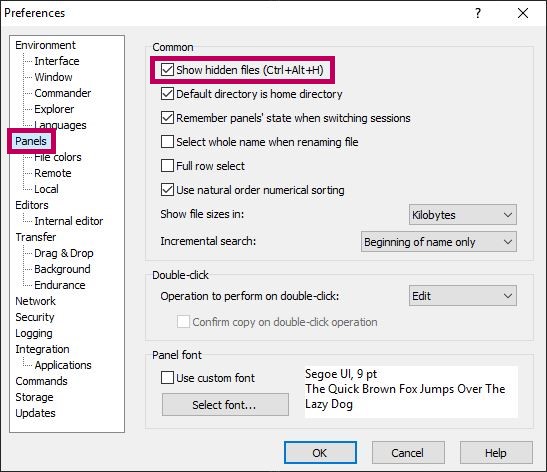 filezilla not showing hidden files | Soa Technology | Aditya Website ...